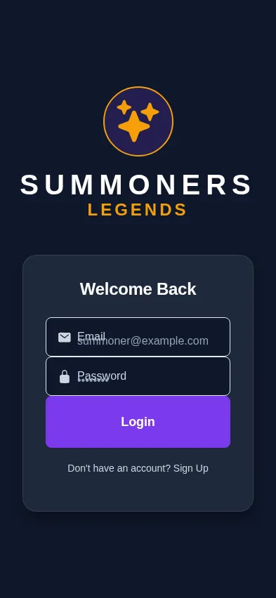 Summoners Legends Mobile