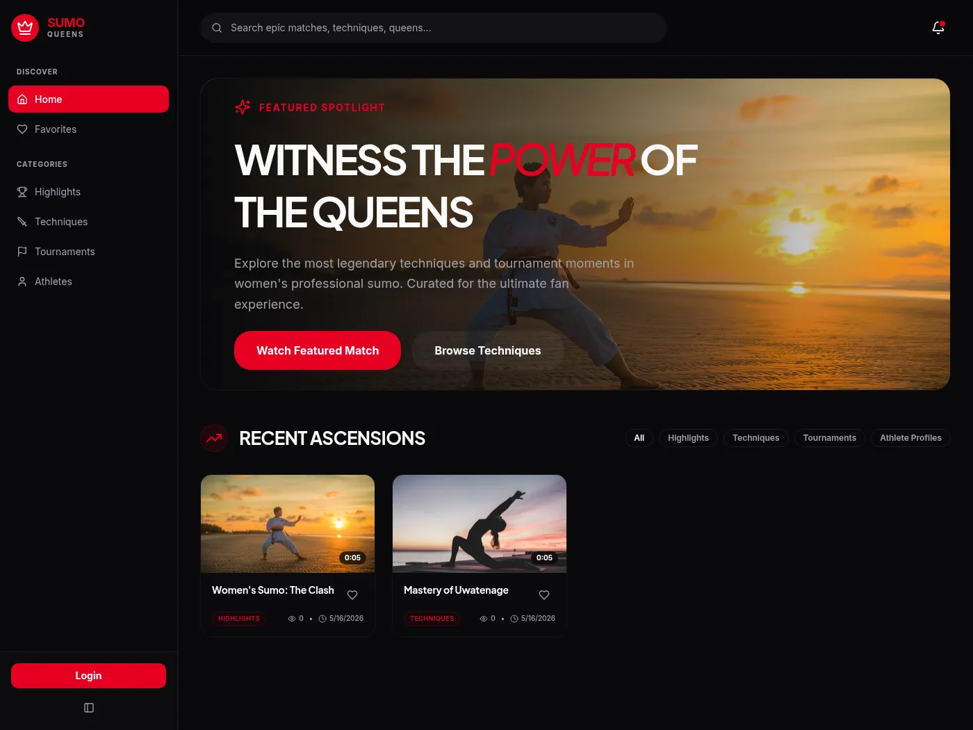 Sumo Queens Showcase