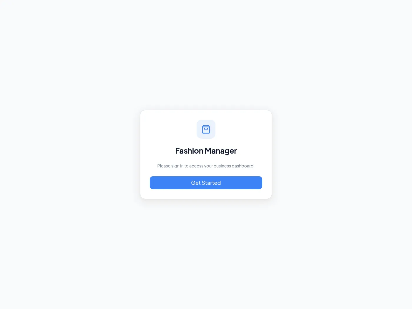 SumUp Fashion Manager