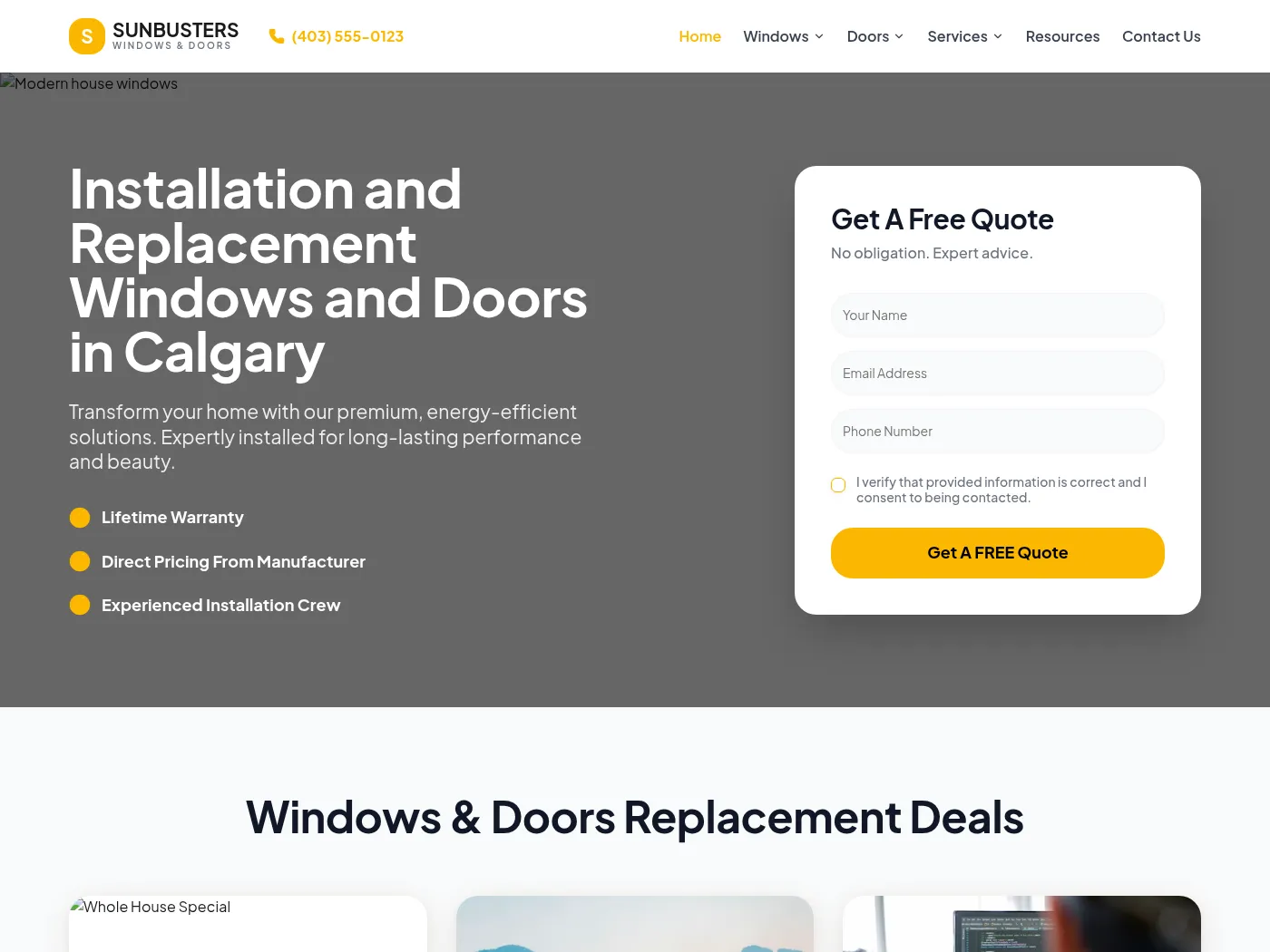 Sunbusters Windows Website