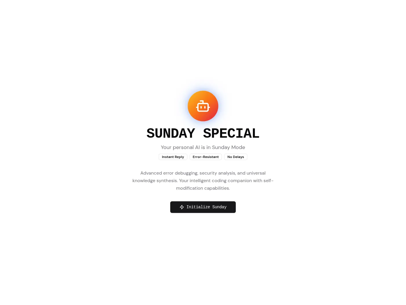 Sunday AI Assistant