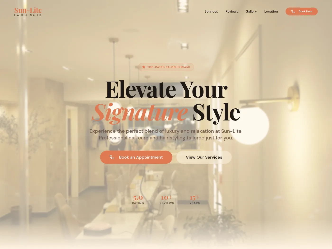 Sun-Lite Hair & Nails Web