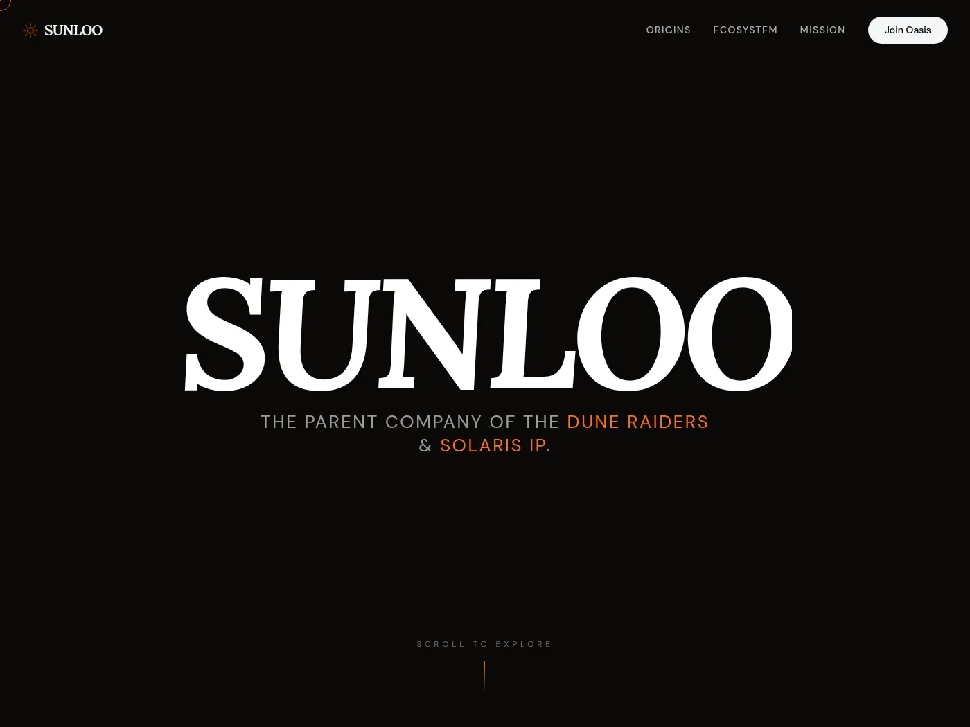 Sunloo Animated Site