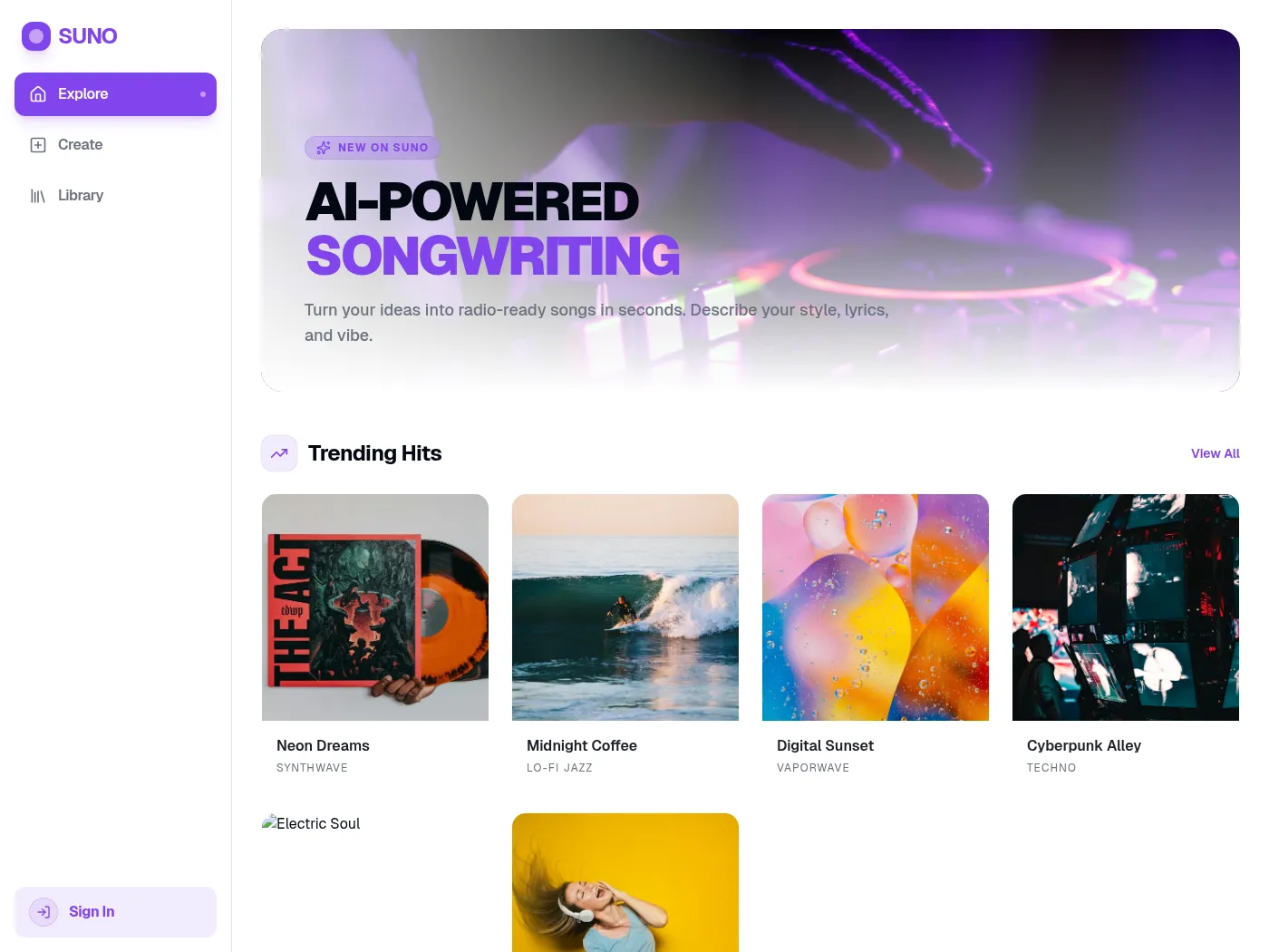 Suno Music Clone