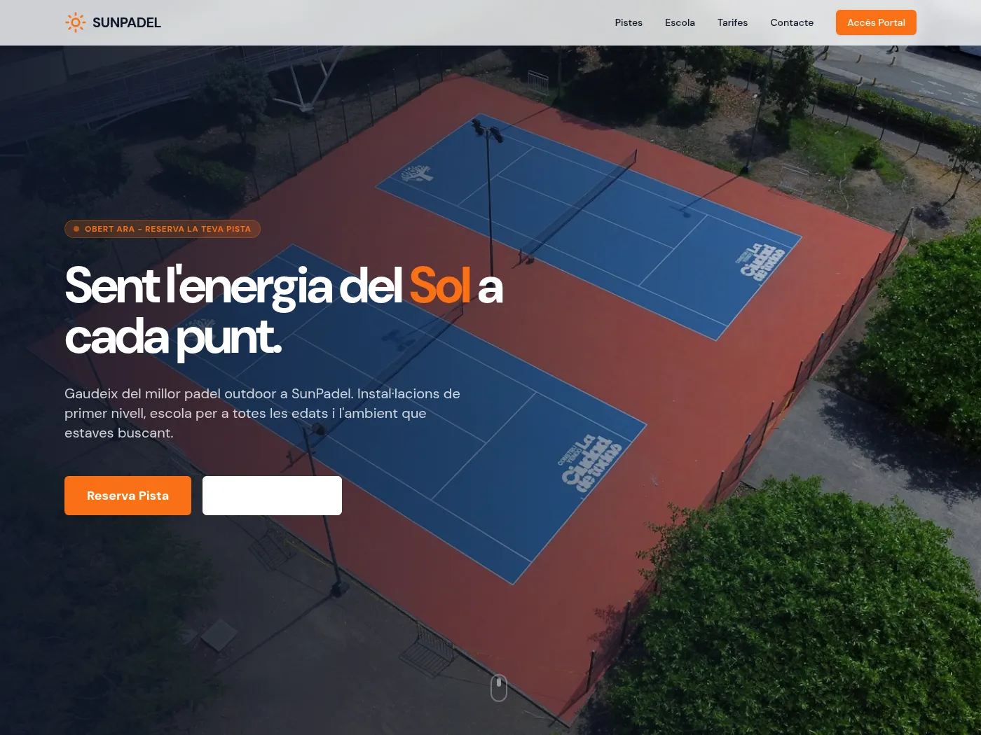 SunPadel Web Portal