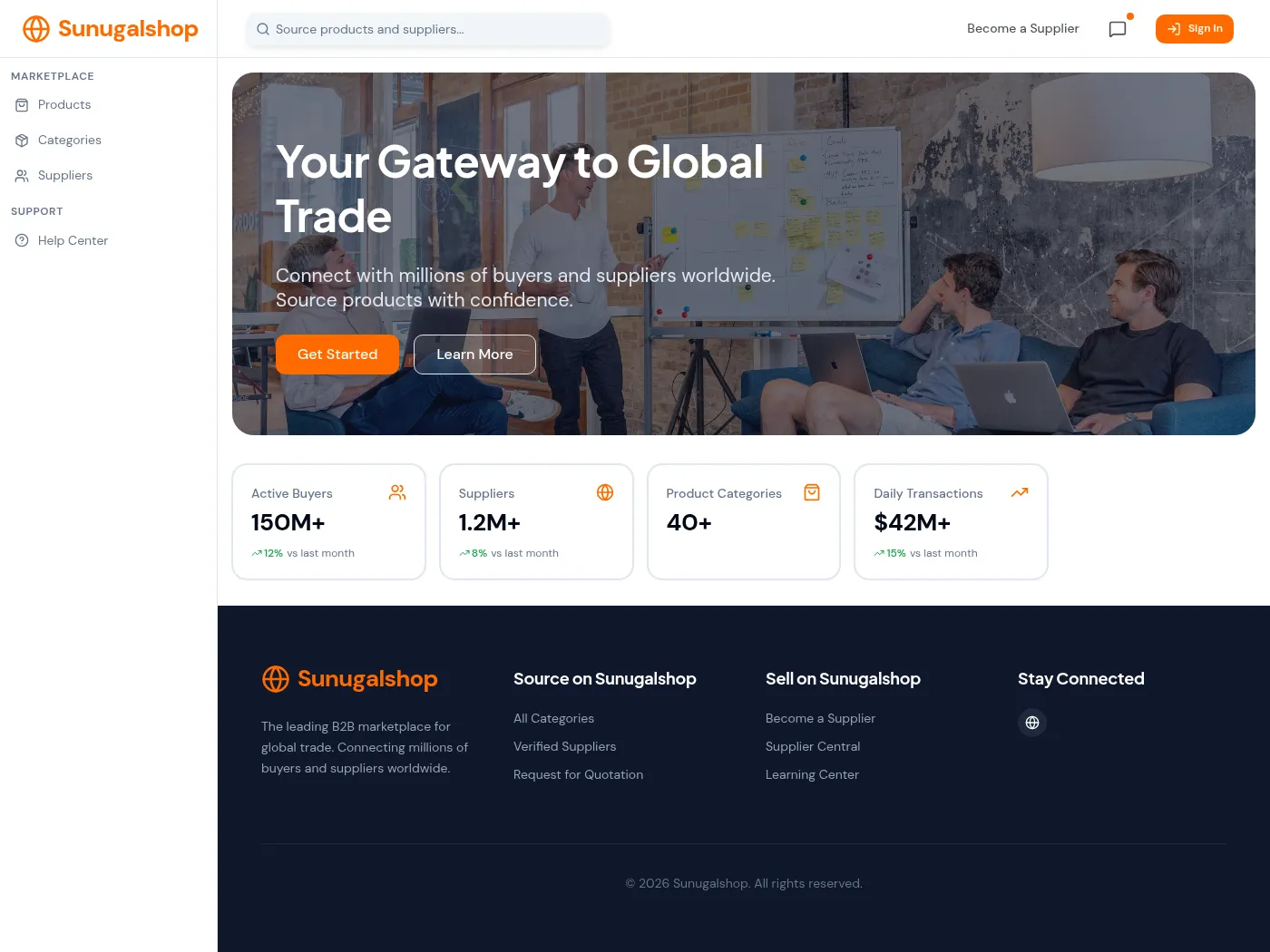 Sunugalshop Marketplace