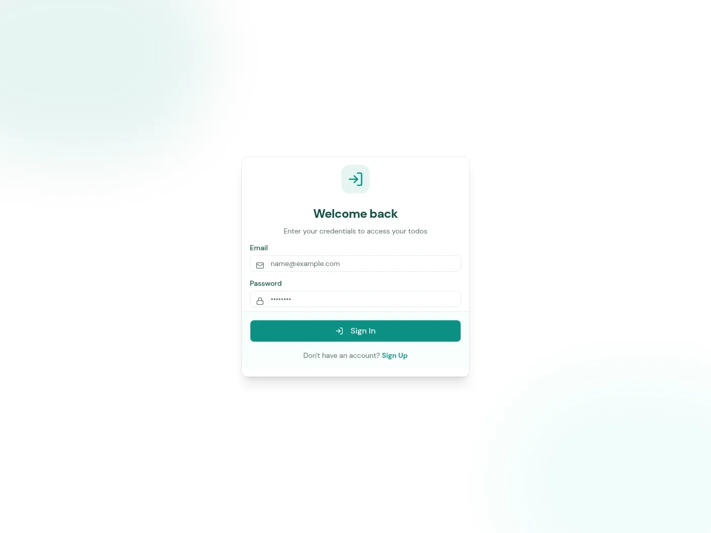 Supabase To-Do Tracker