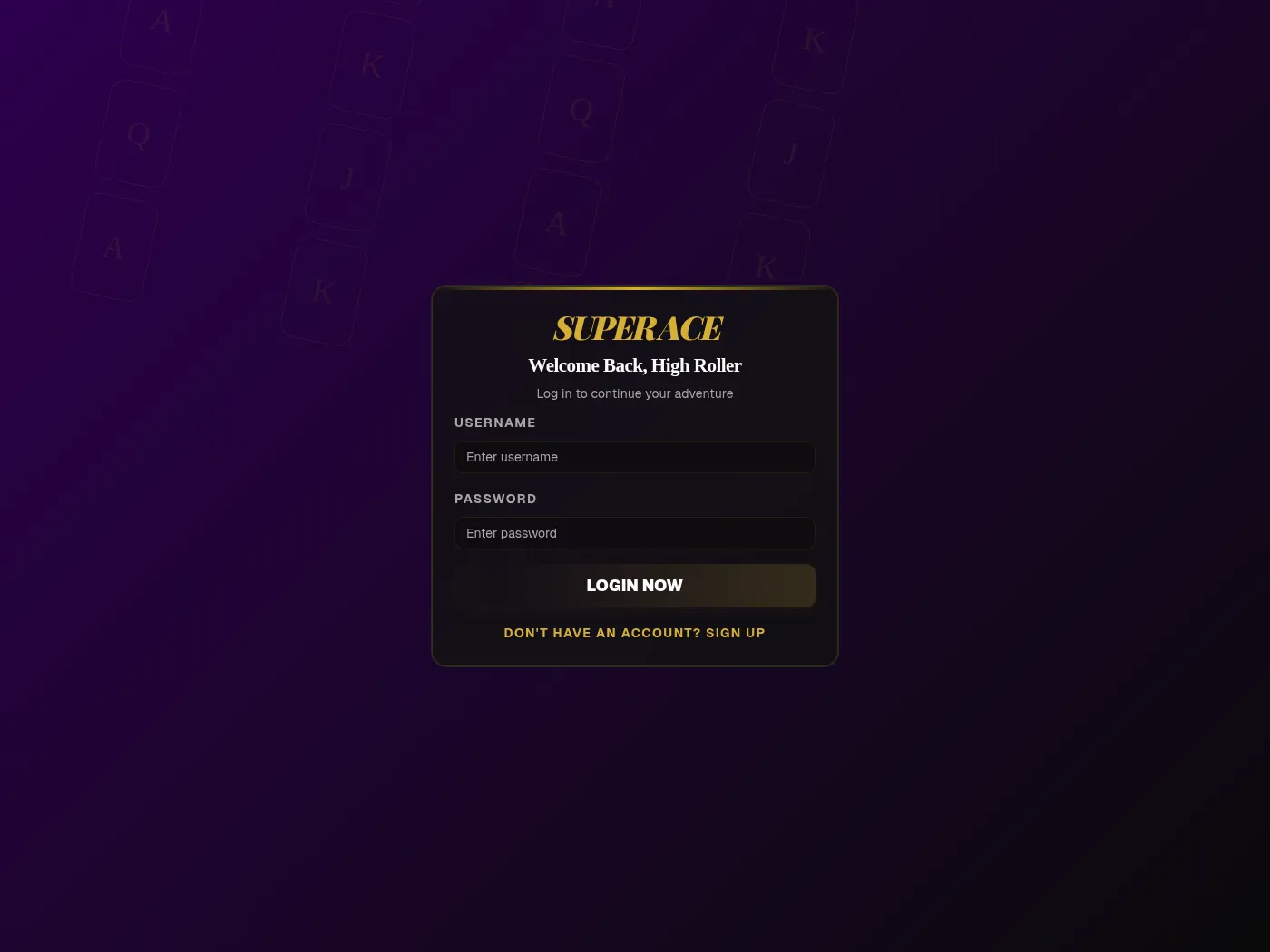 Super Ace Casino Online