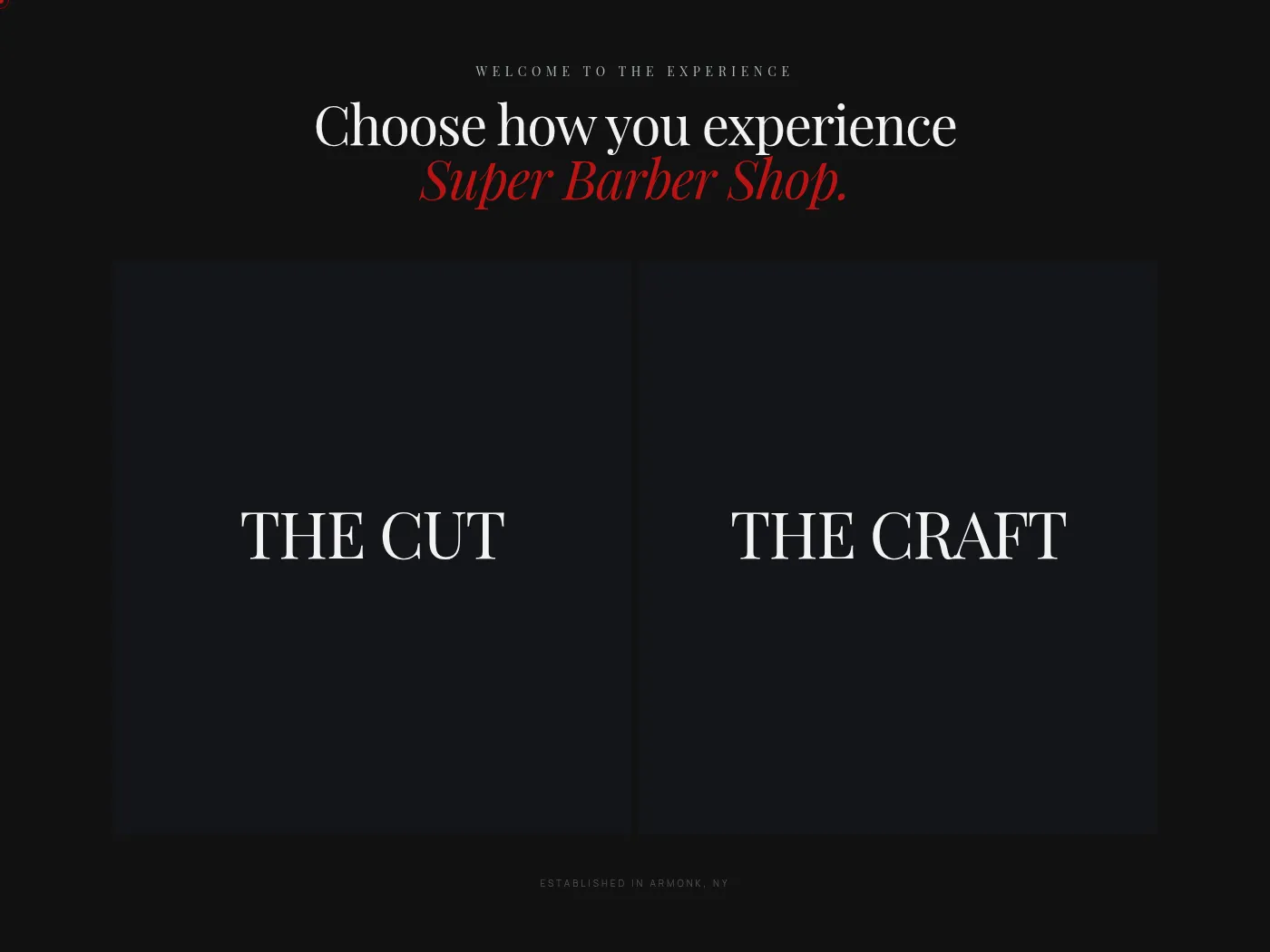 Super Barber Experience
