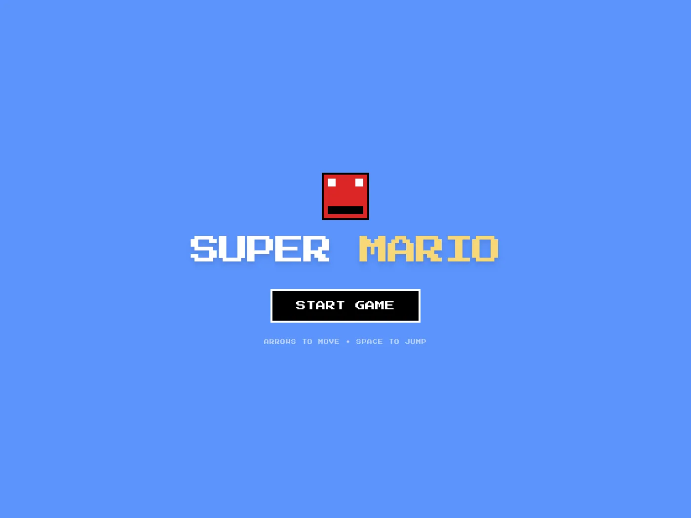 Pixel Mario Clone