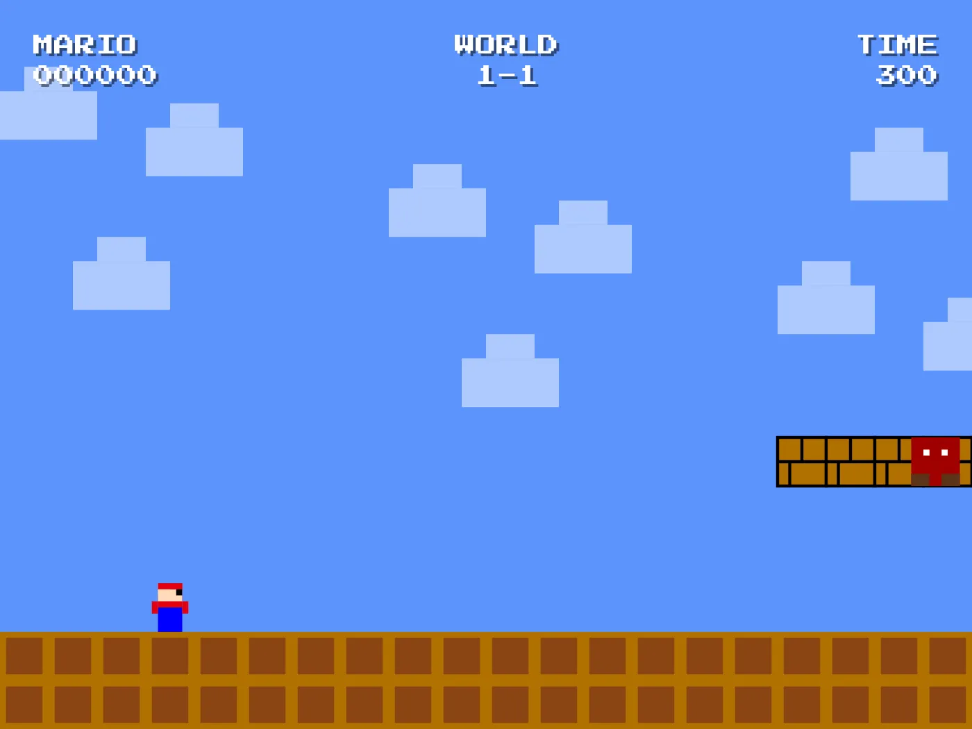 Super Mario 2D Clone
