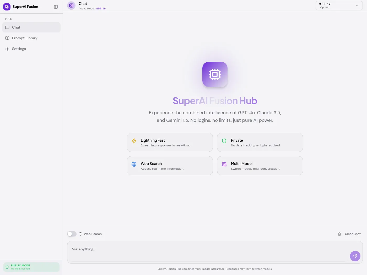 SuperAI Fusion Hub