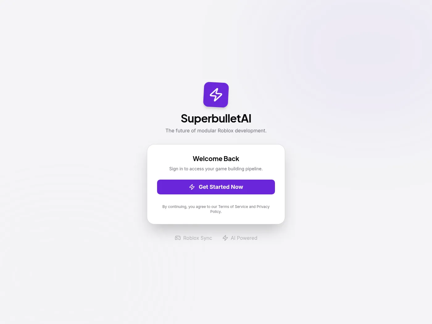 SuperbulletAI Game Builder