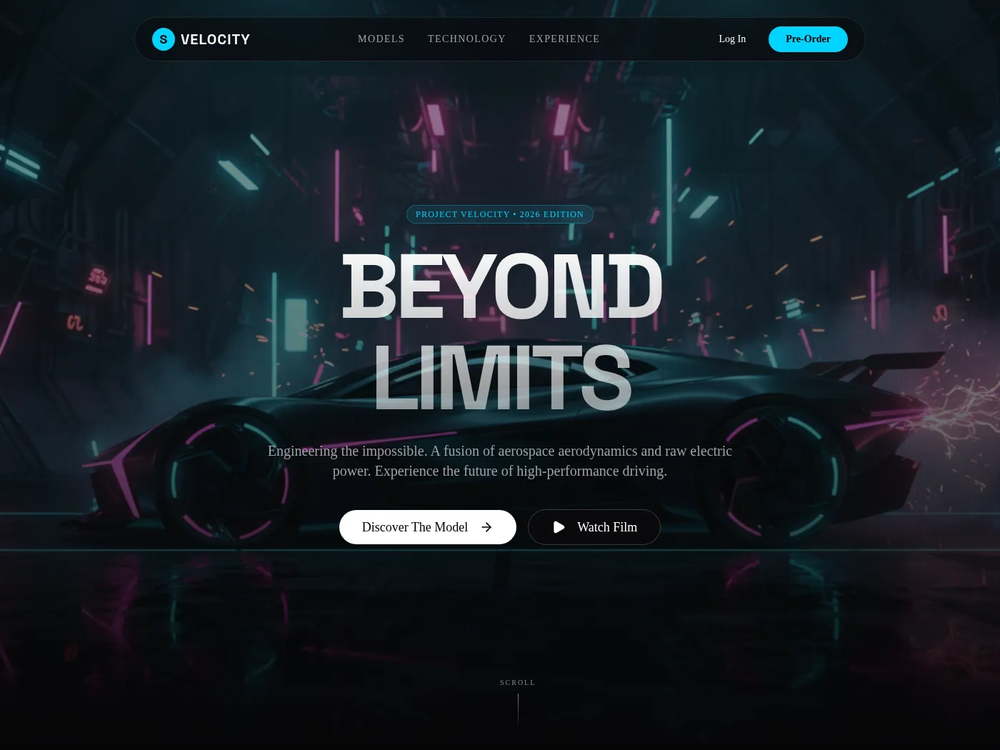 Supercar 3D Showcase