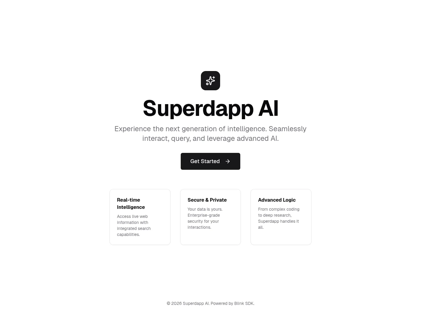 Superdapp AI Agent App