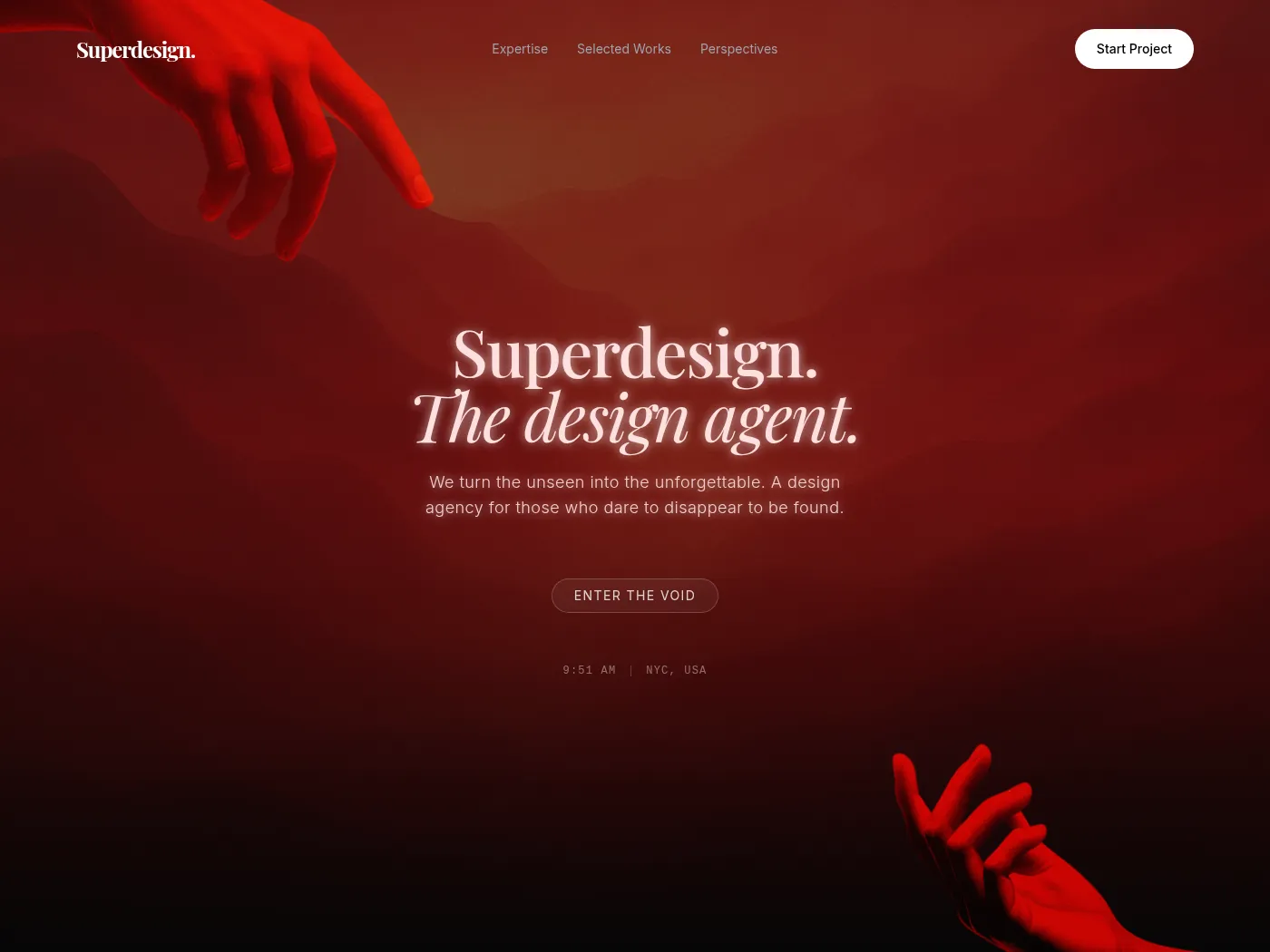 Superdesign Page Integration