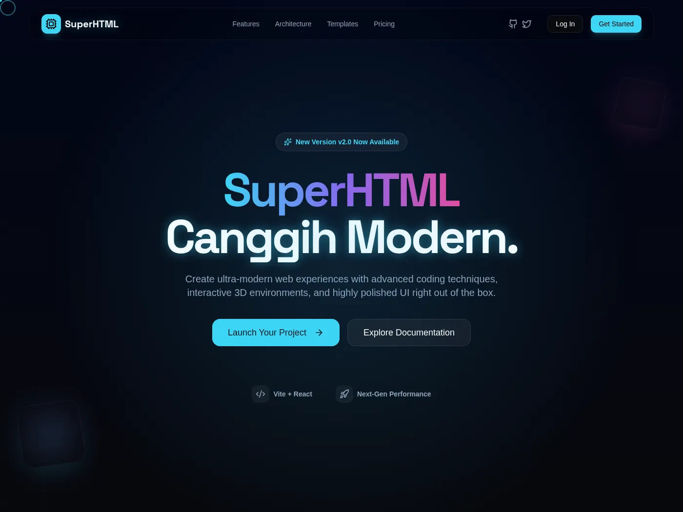 SuperHTML Canggih