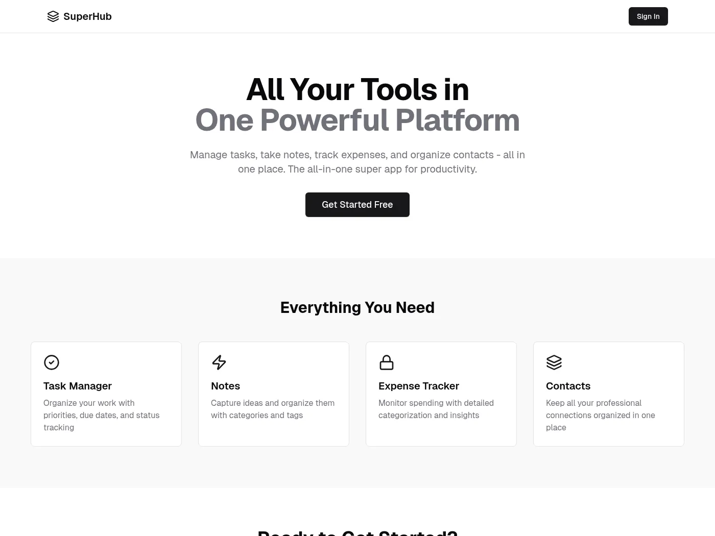 SuperHub App