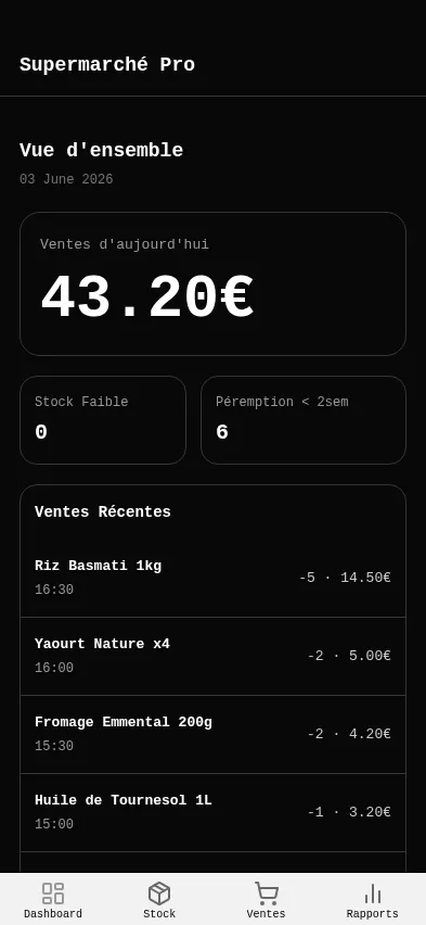 Supermarché Pro Mobile