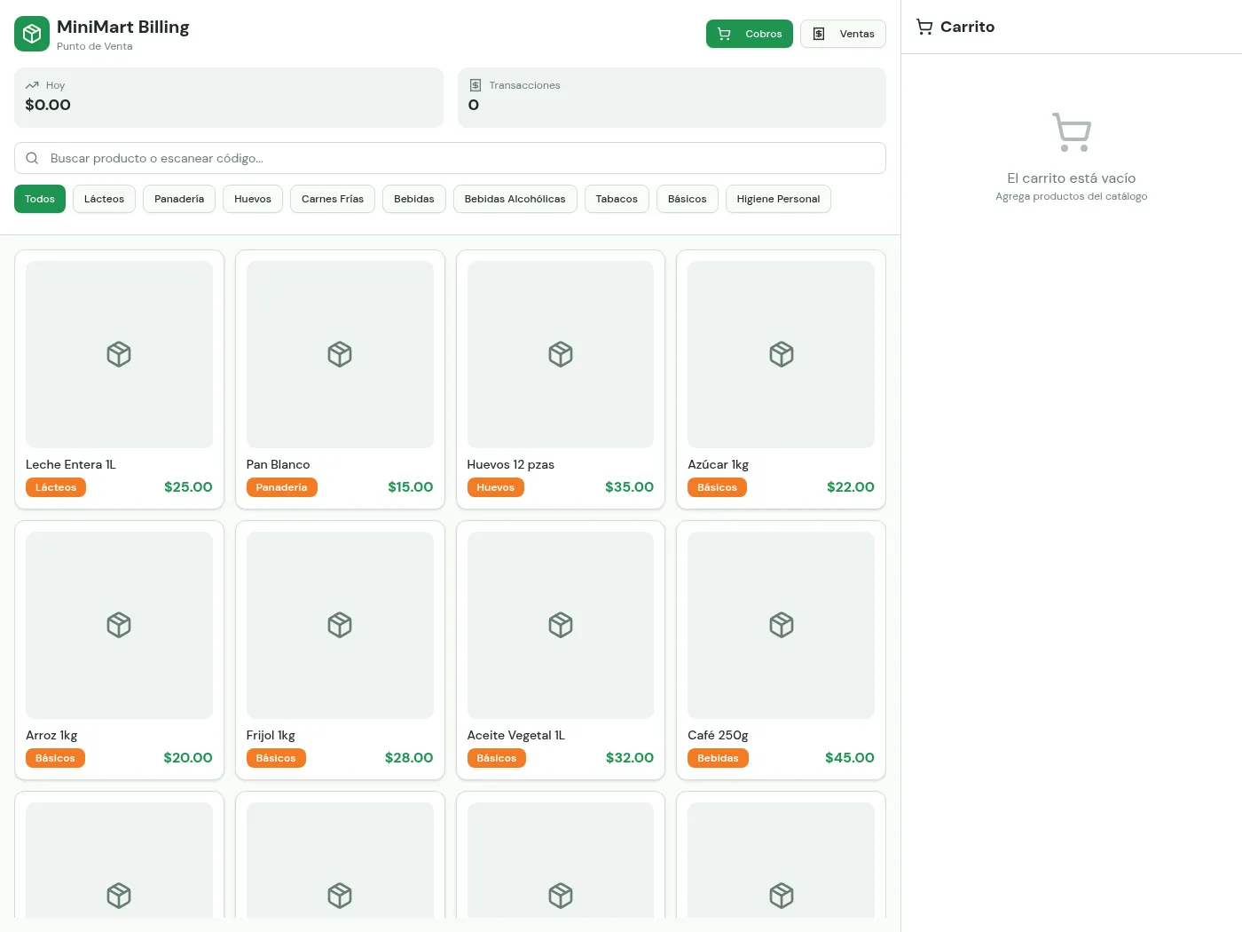 MiniMart Billing Pro