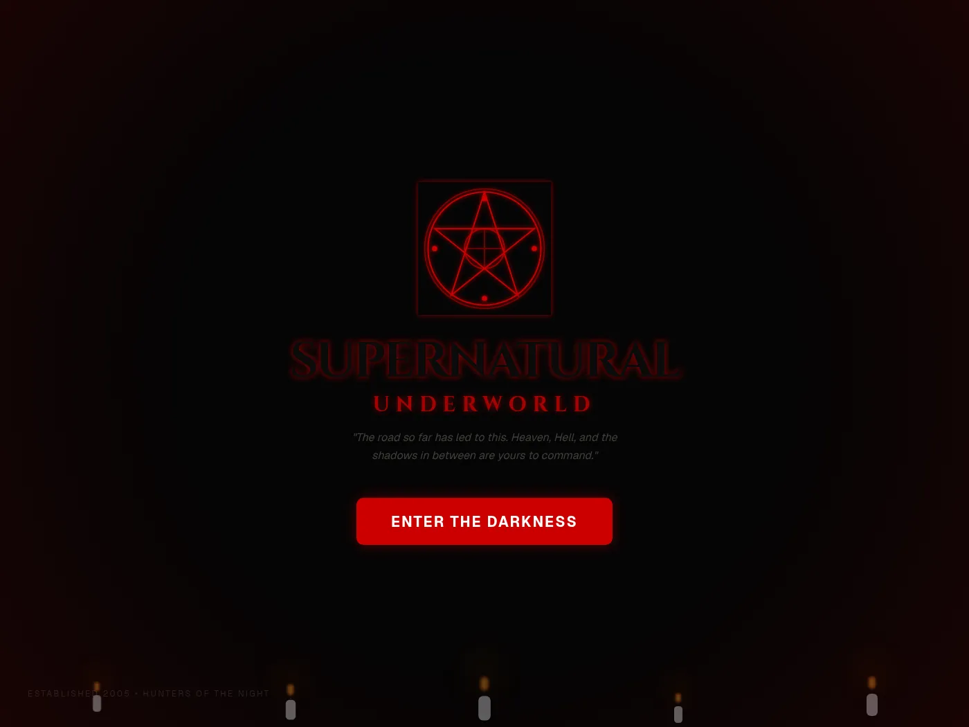 Supernatural Underworld MMORPG