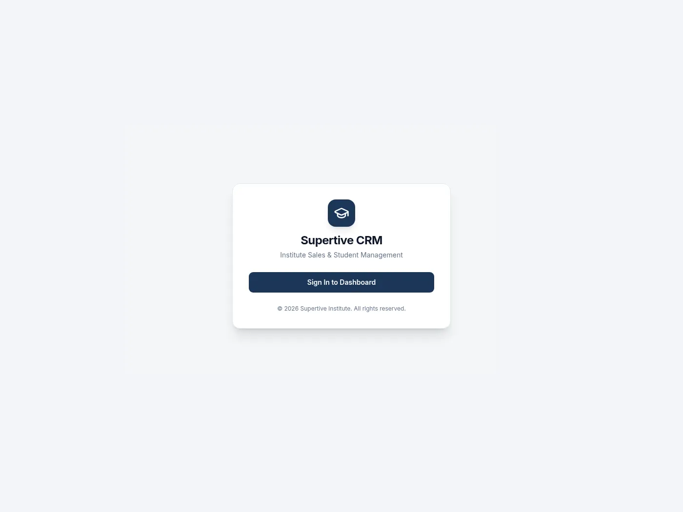 Supertive CRM Suite