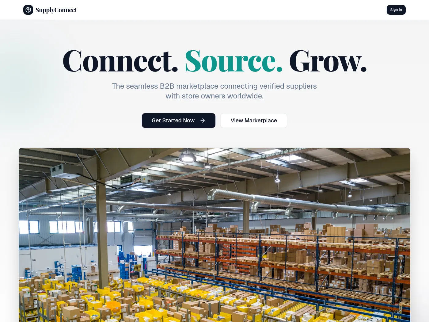 SupplyConnect Platform