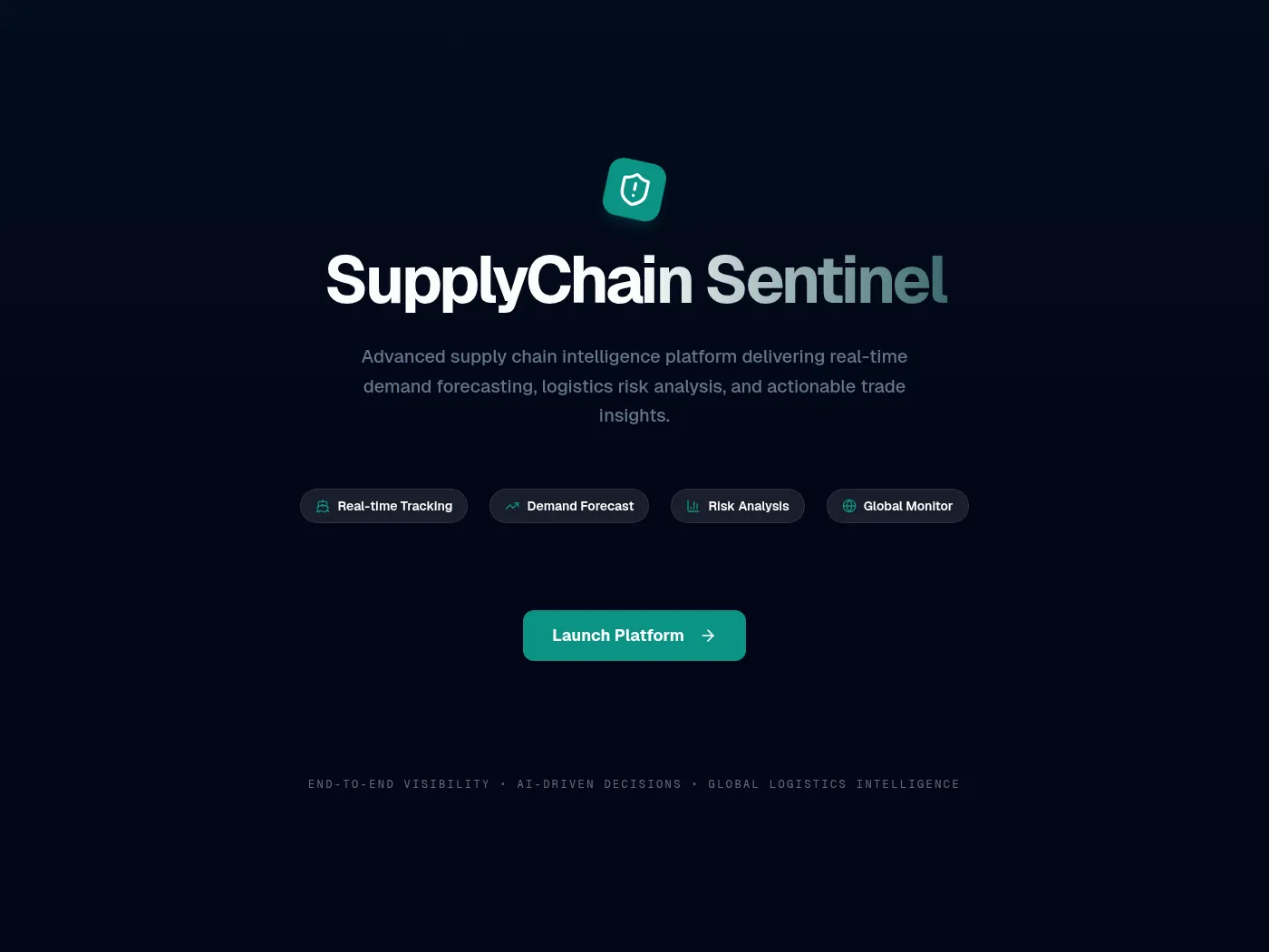 SupplyChain Sentinel