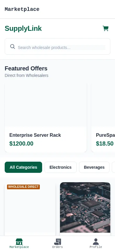 SupplyLink Hub