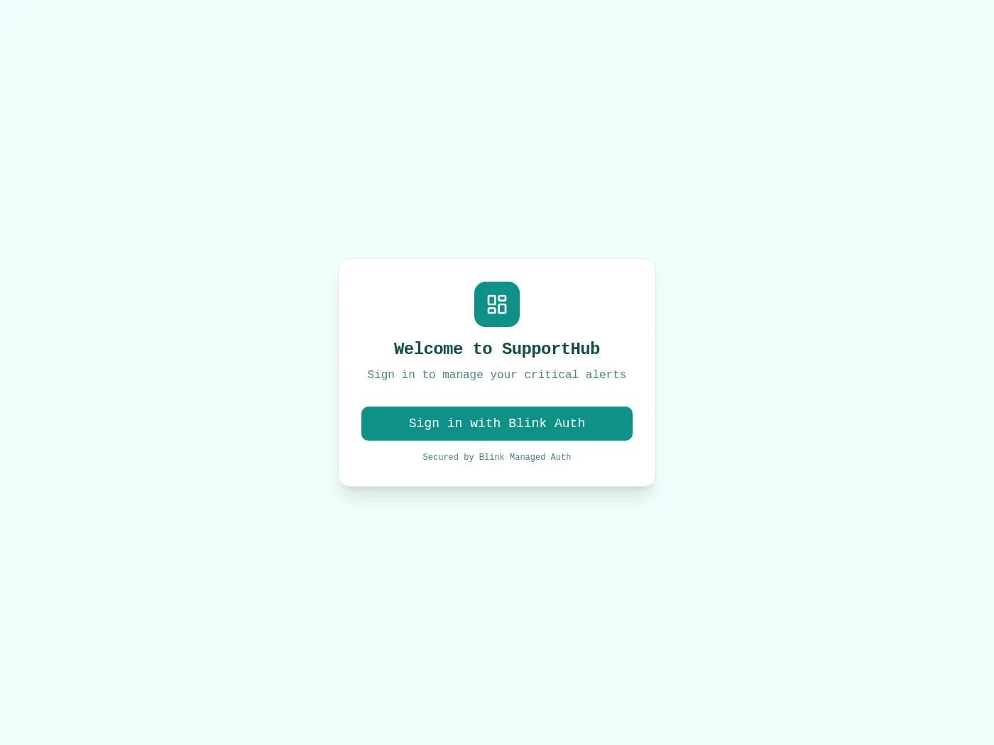 SaaS Support Admin Panel
