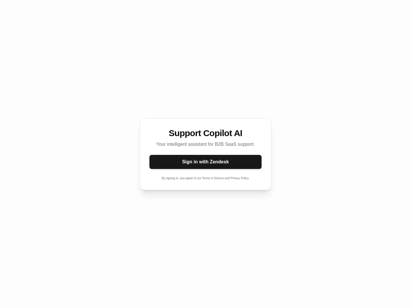 Support Copilot AI
