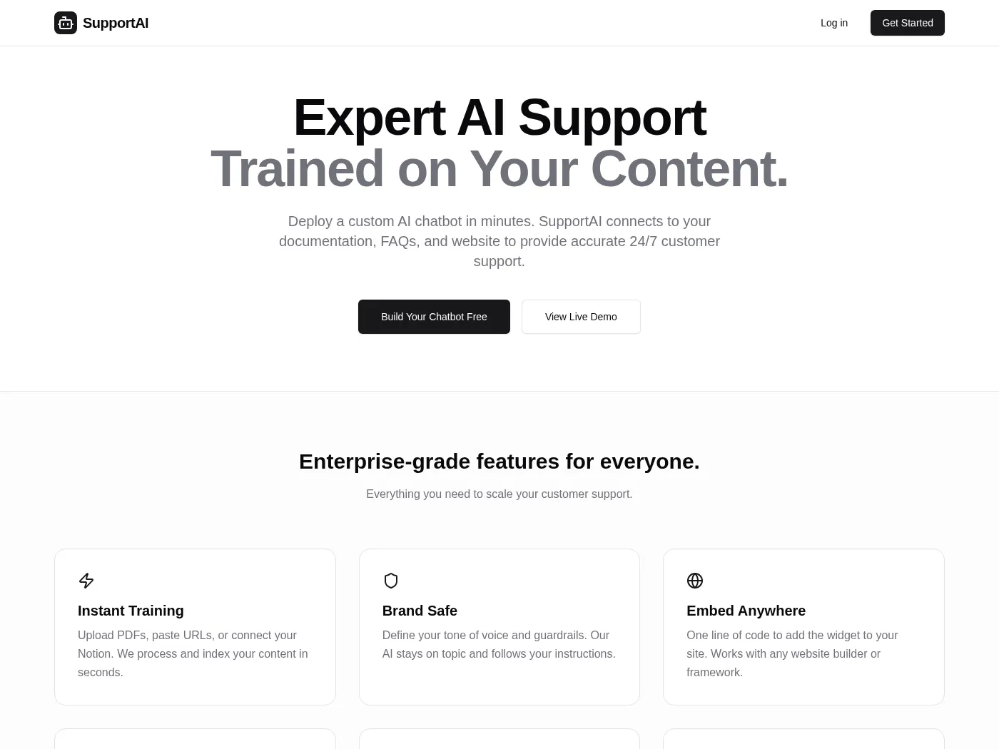 SupportAI Platform