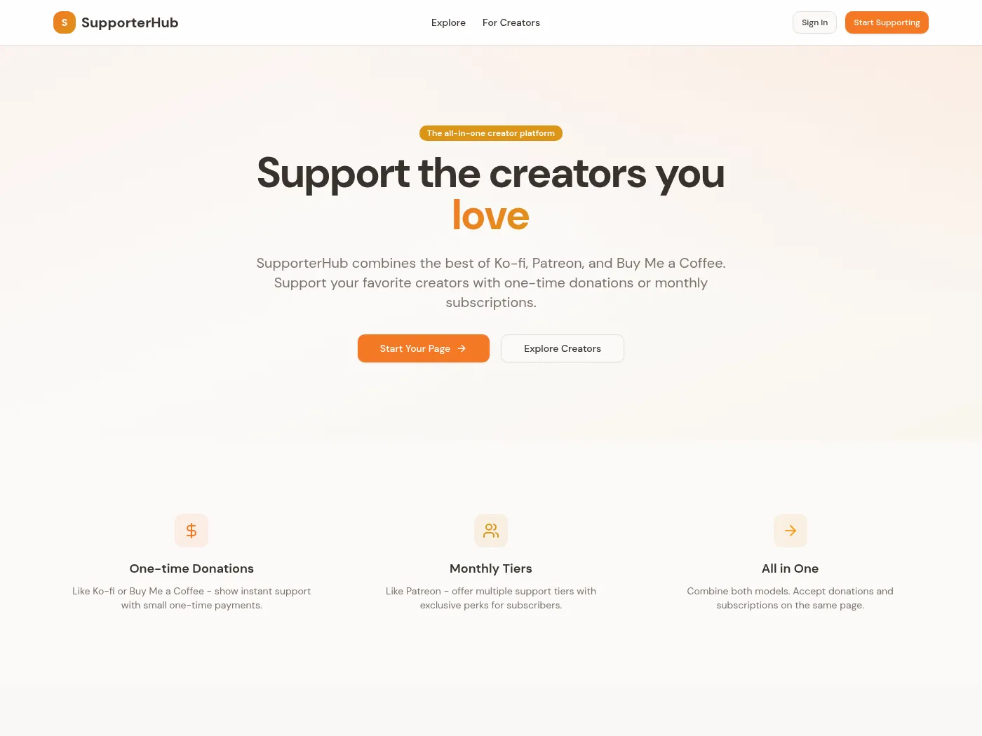 SupporterHub