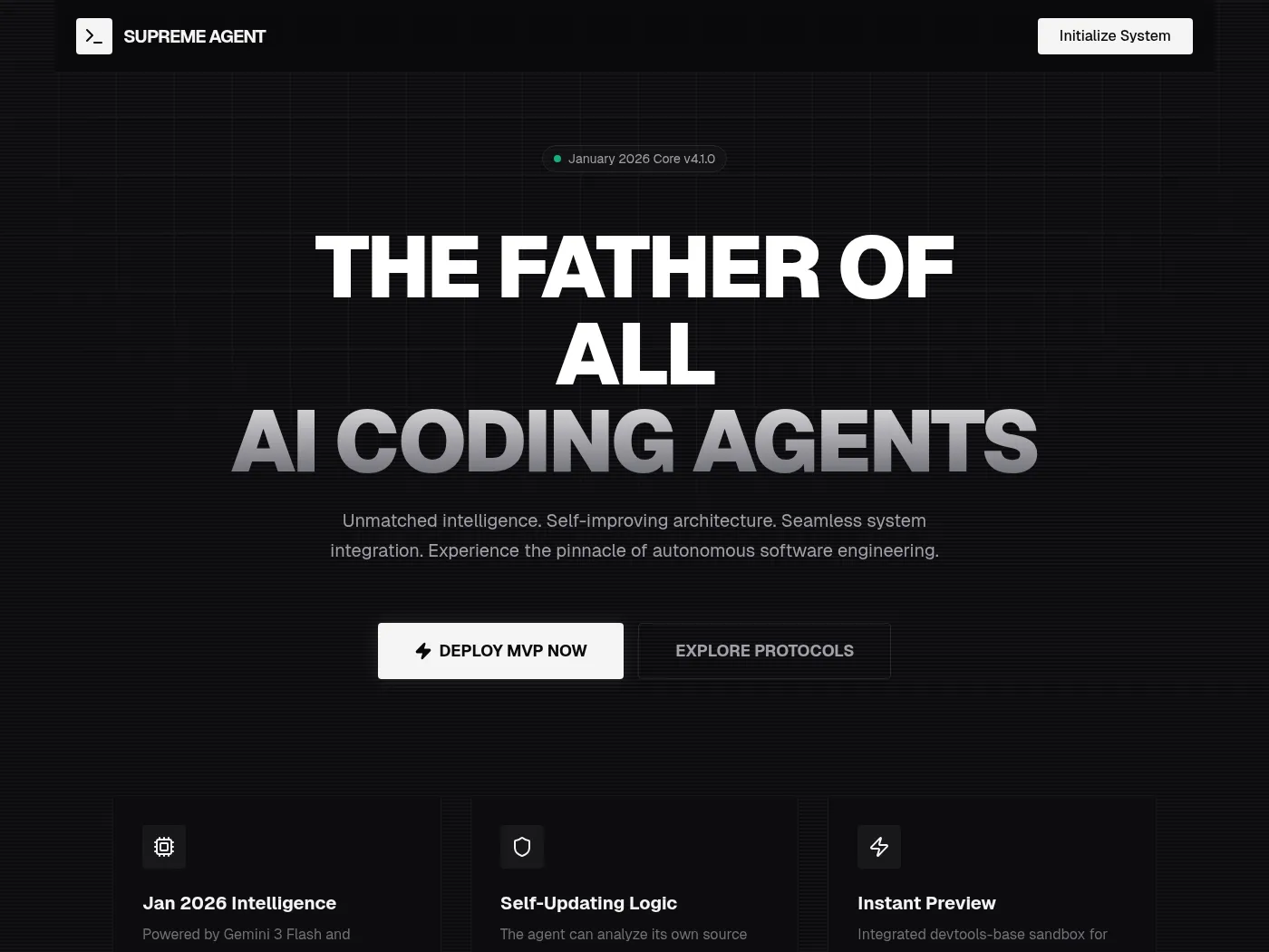 Supreme AI Coding Agent