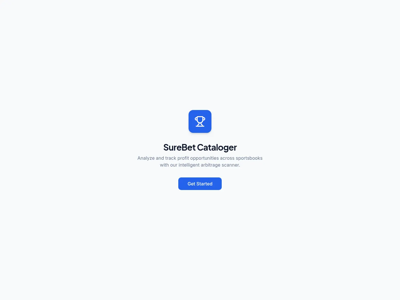 SureBet Cataloger