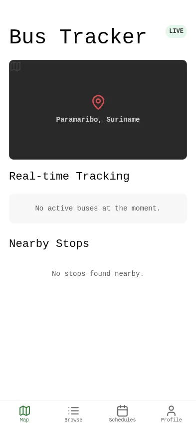 Suriname Bus Finder