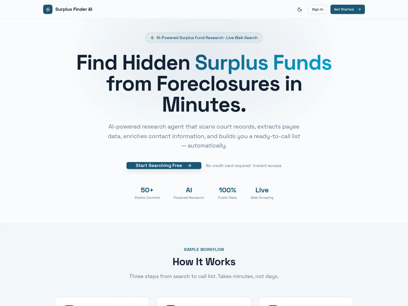 Surplus Finder AI