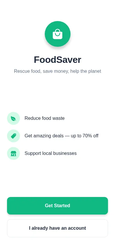 Surprise Food Saver App