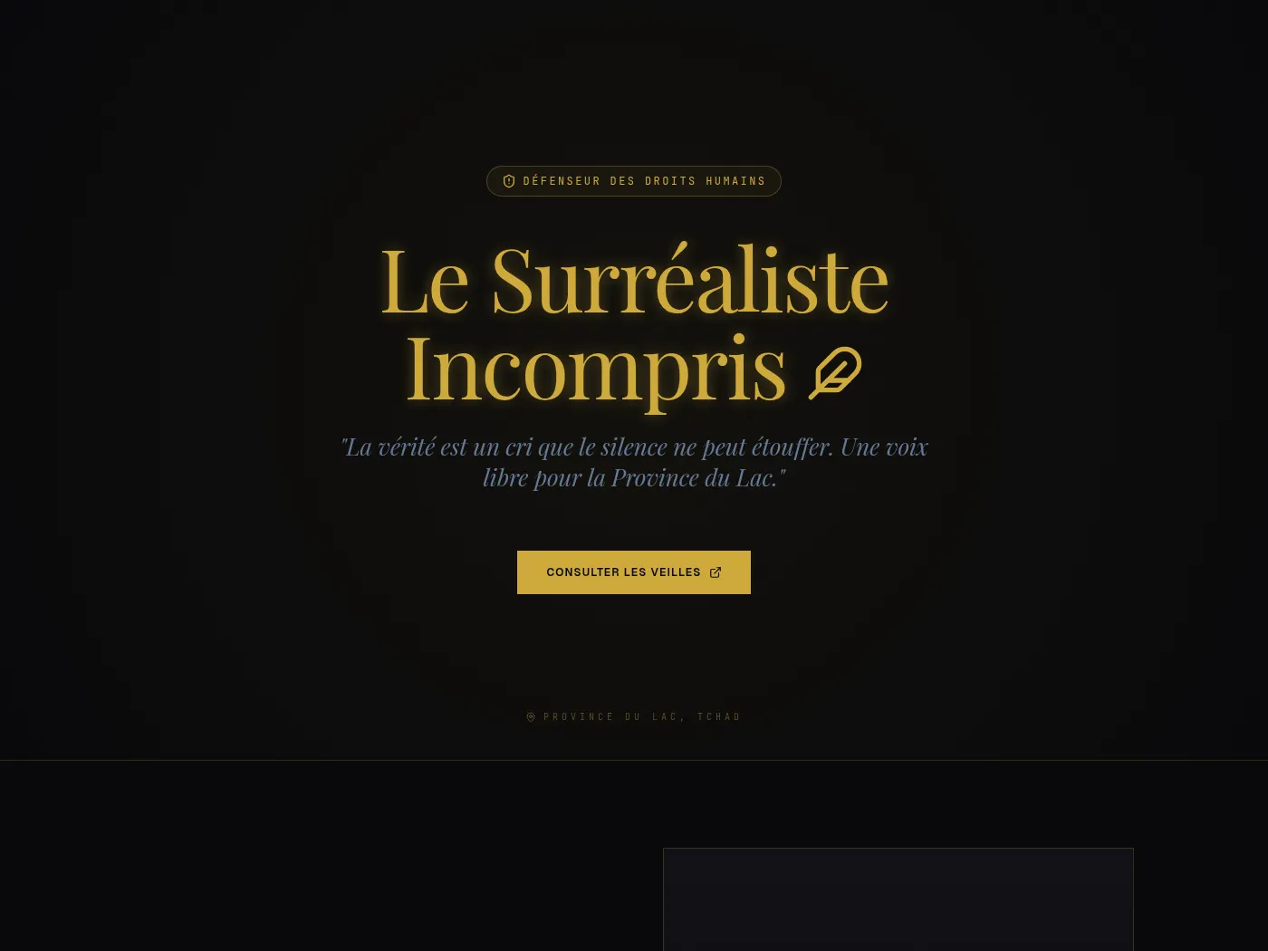 Surréaliste Incompris Page