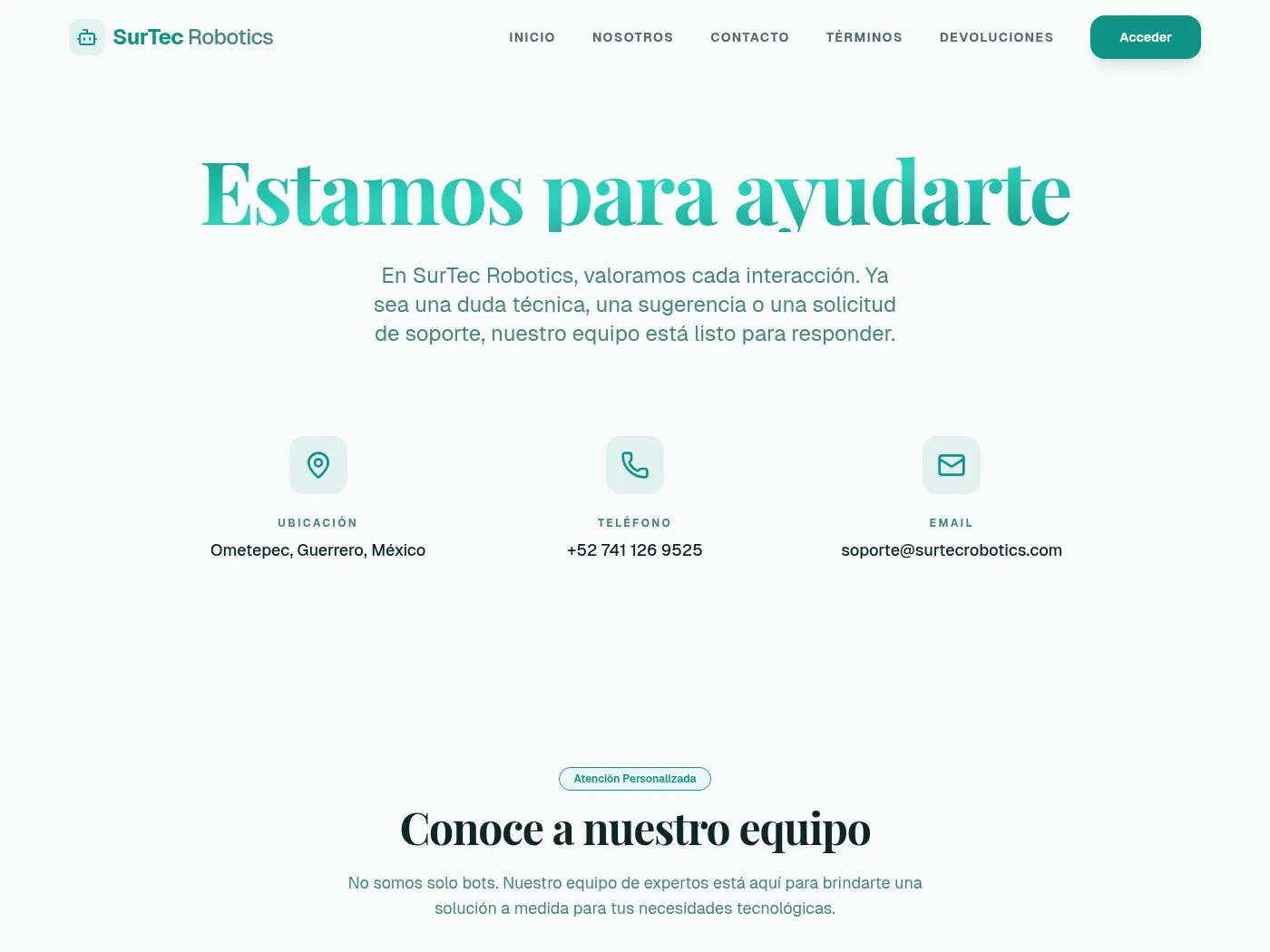 SurTec Contact Portal
