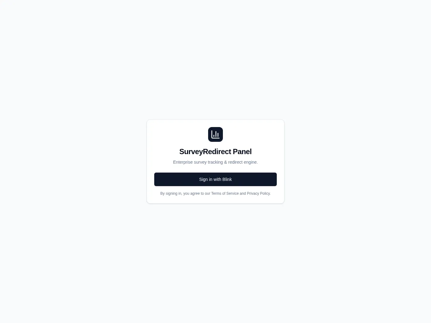 SurveyRedirect Panel