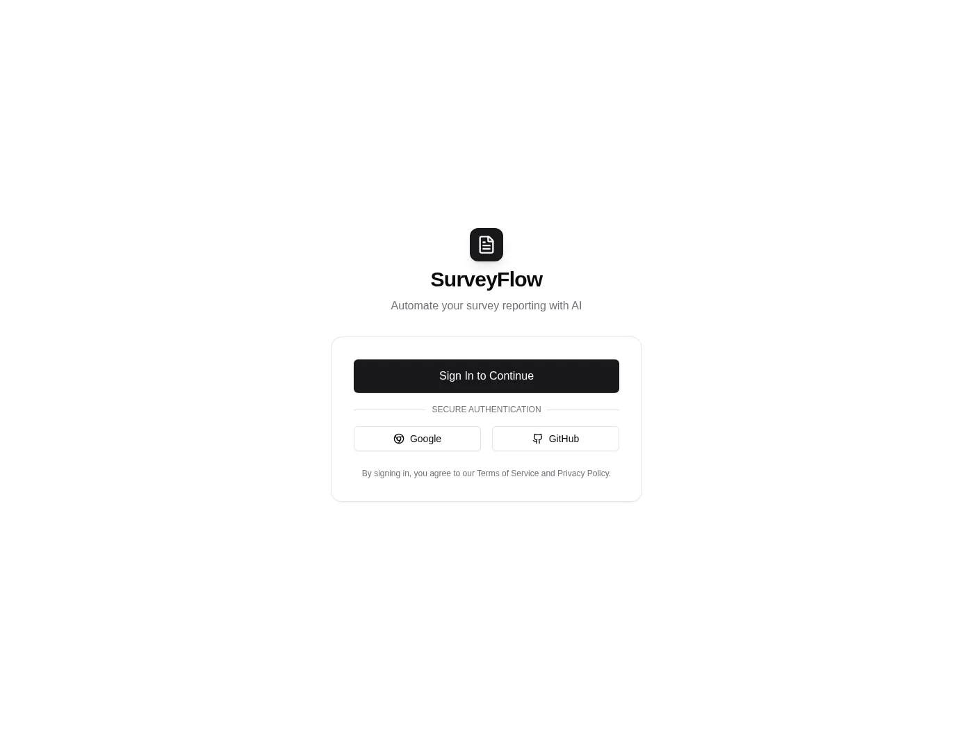 Survey Report Automator