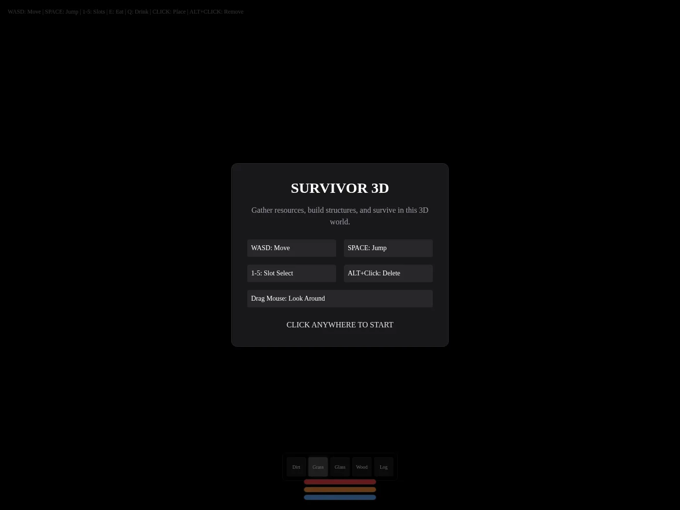 Survival 3D Game