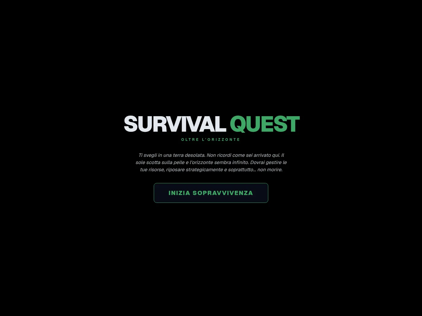 Survival Quest Game