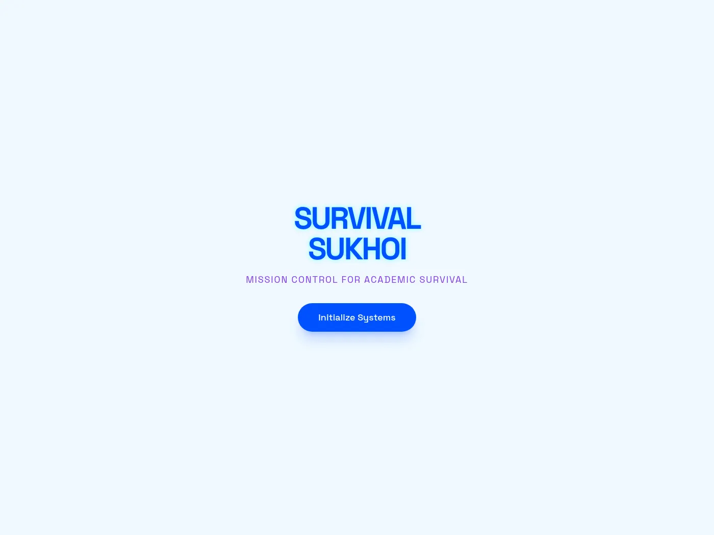 Survival Sukhoi