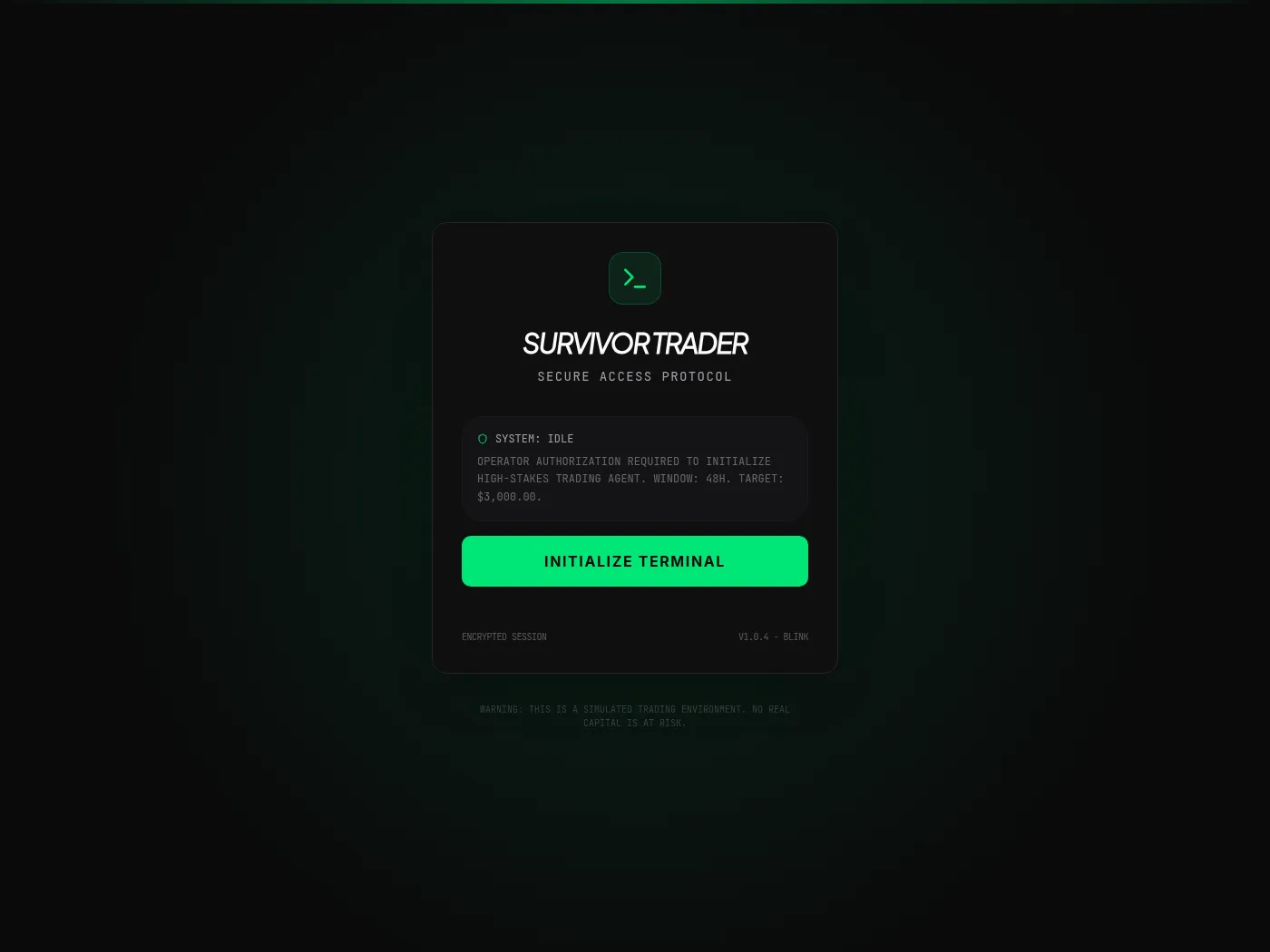 Survivor Trader Simulator