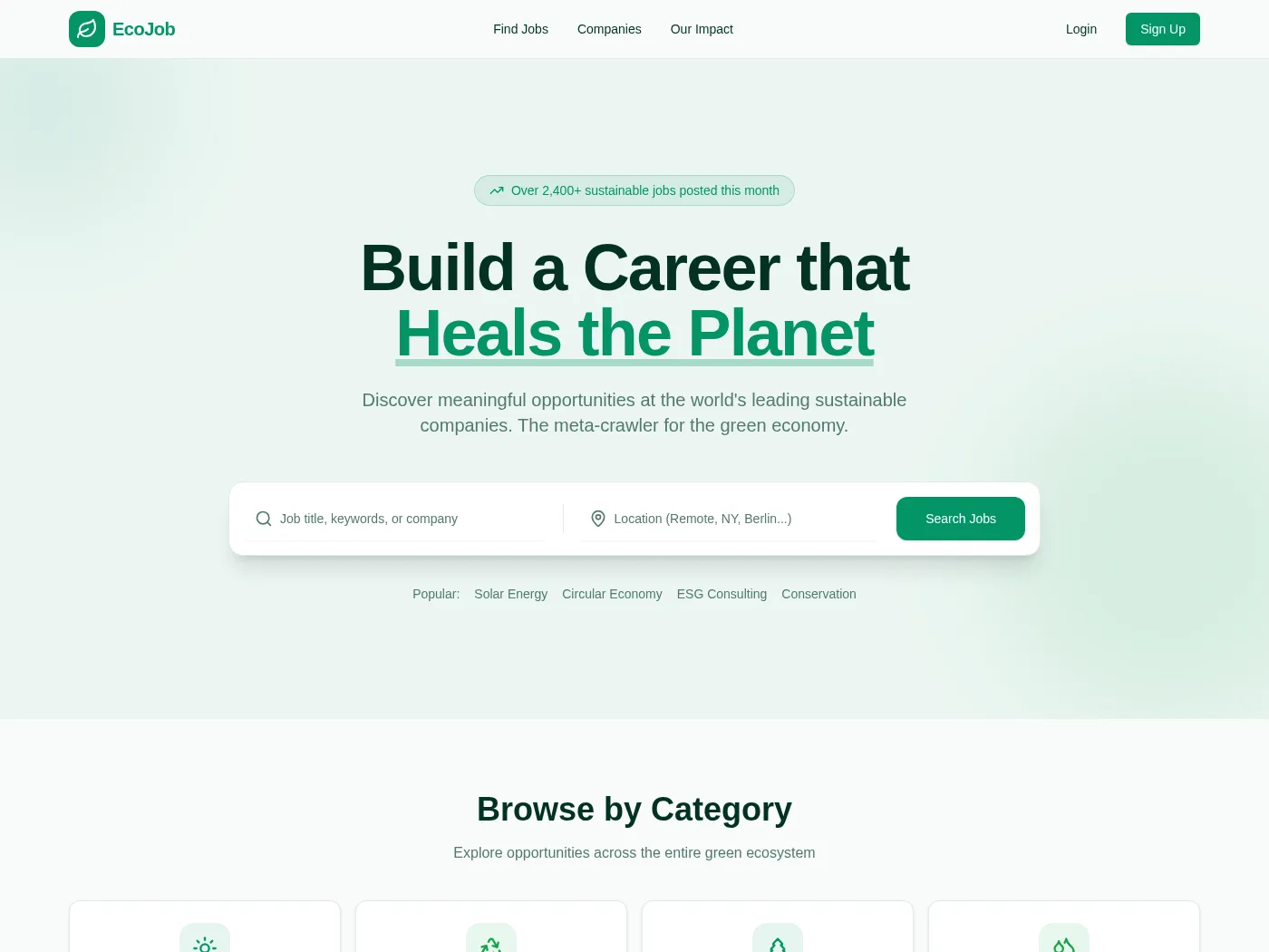 EcoJob MetaCrawler