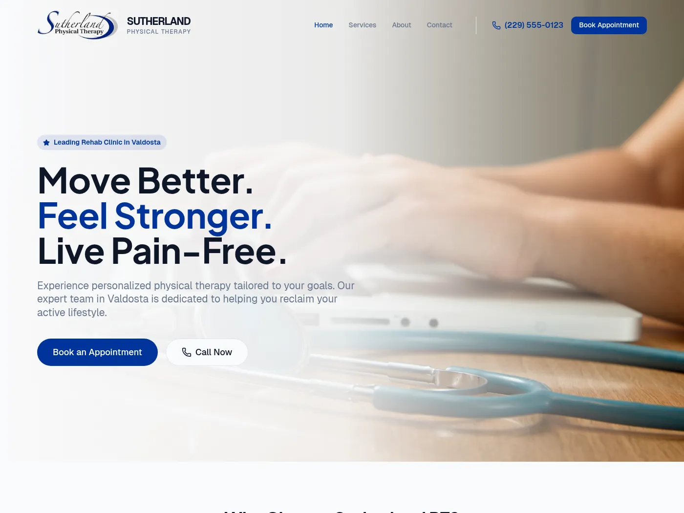Sutherland PT Web Presence