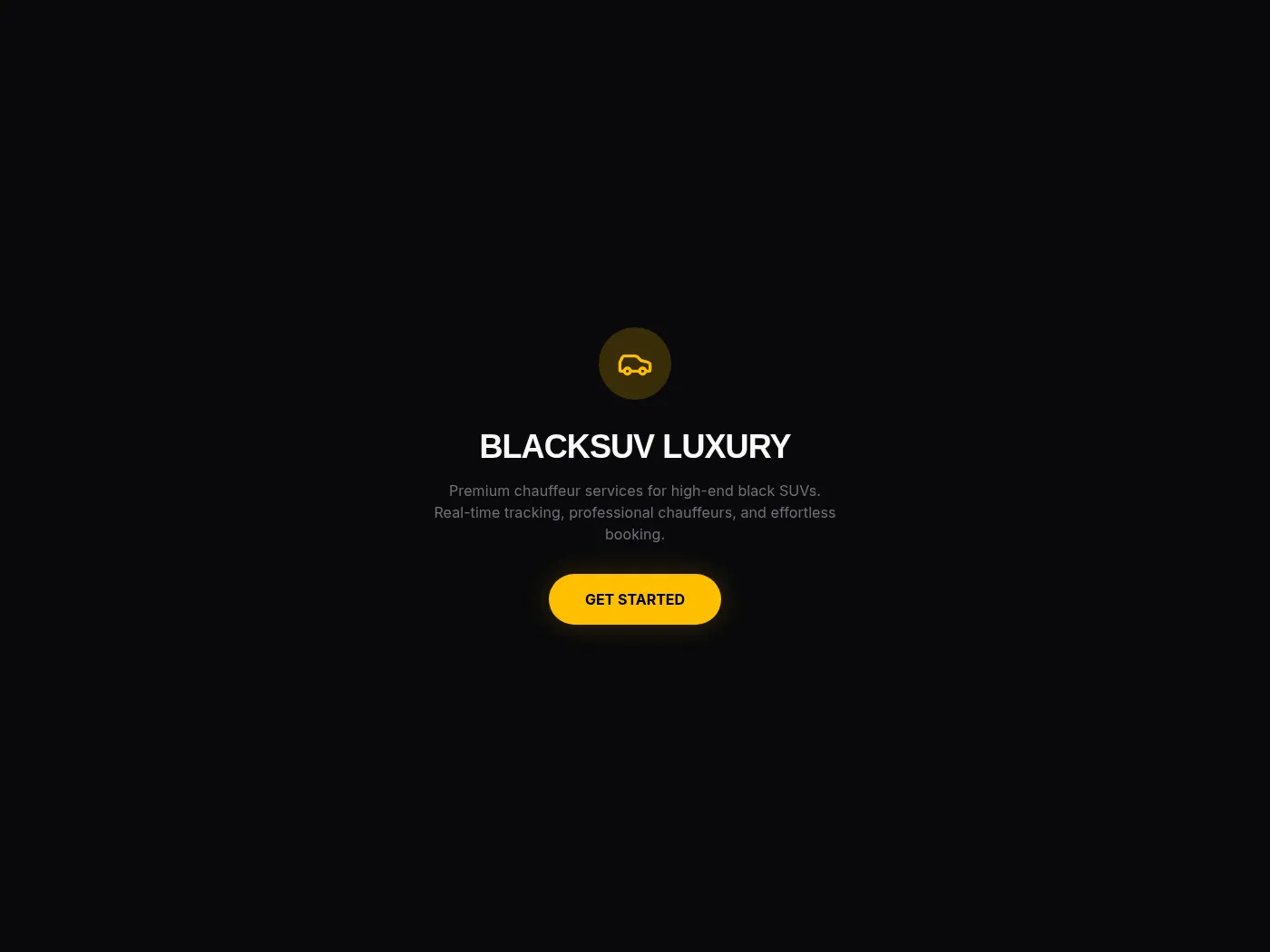SUV Luxury Reservation App