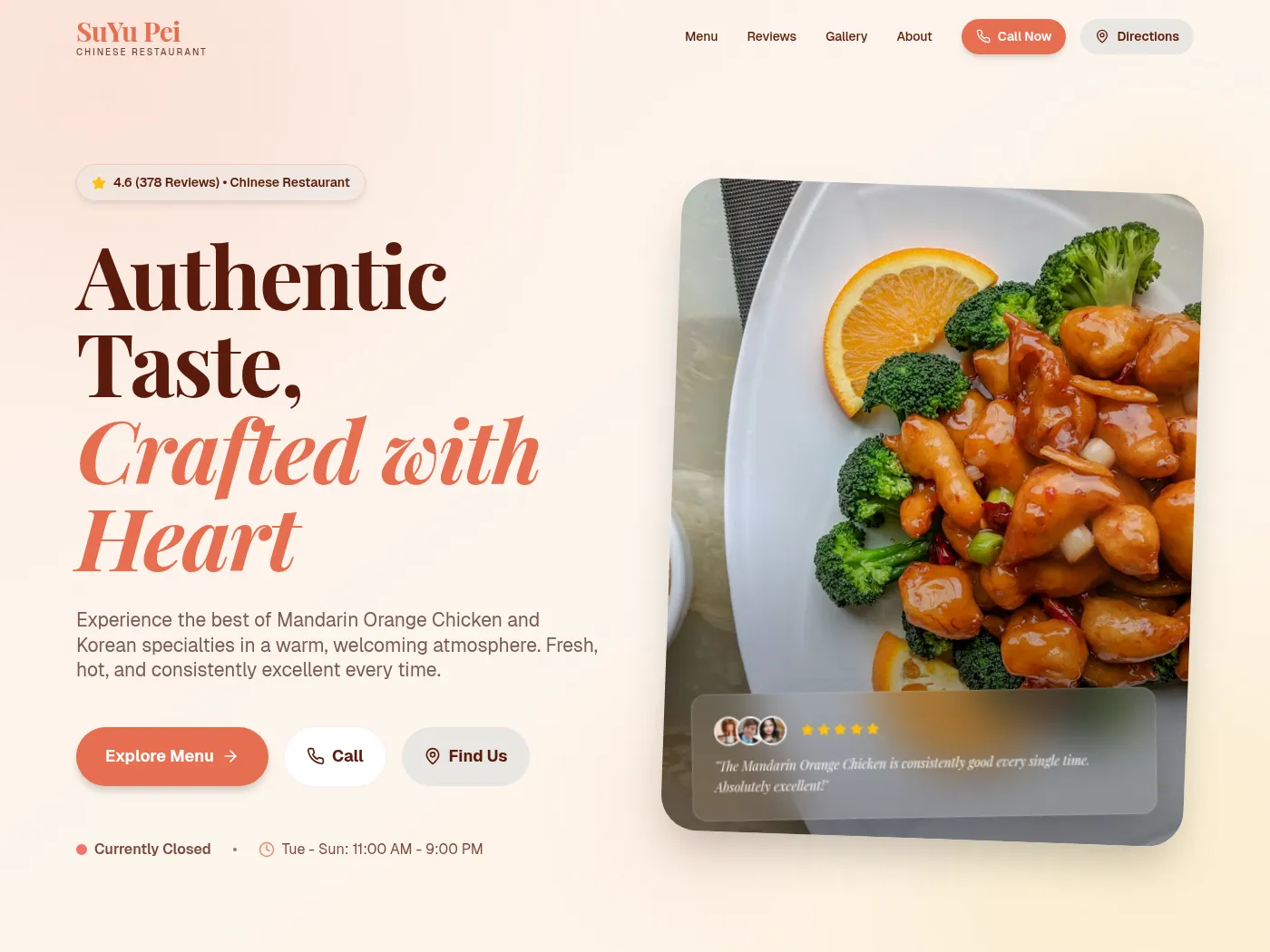 SuYu Pei Restaurant Site